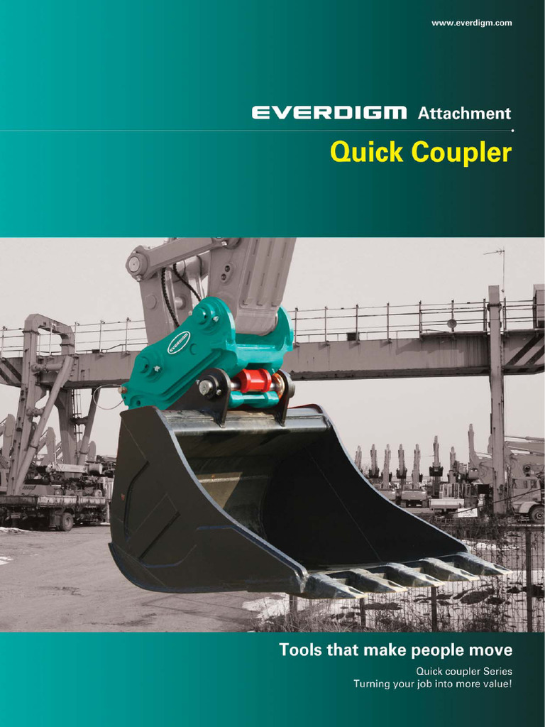 Everdigm-quick-coupler (KHỚP NỐI NHANH) | PDF