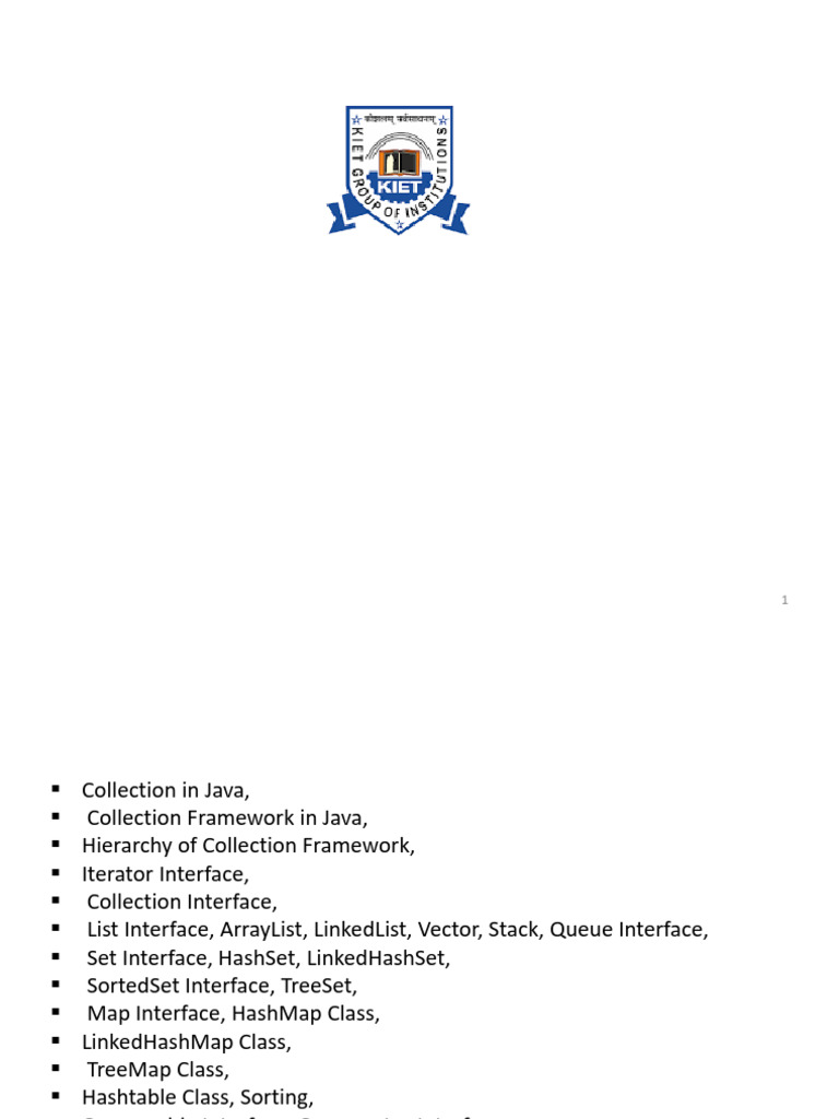 Java Collection Framework Overview | PDF | Queue (Abstract Data Type ...