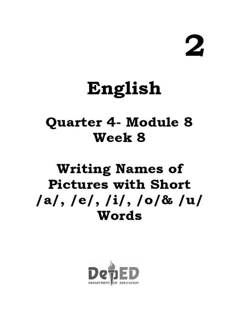 English 2-Q4-Module8 | PDF | Chicken | Zoology