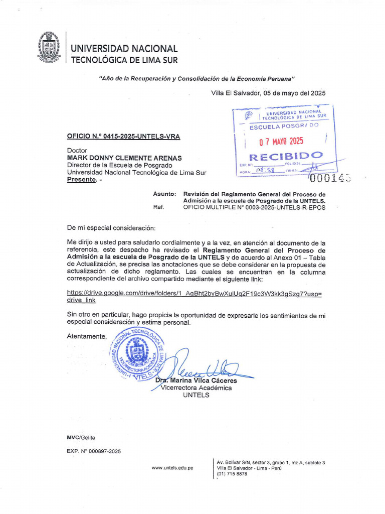 Revision de Reglamento General VRA | PDF