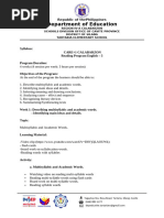 Narrative Report in Reading Remediation | PDF | Cognition | Learning