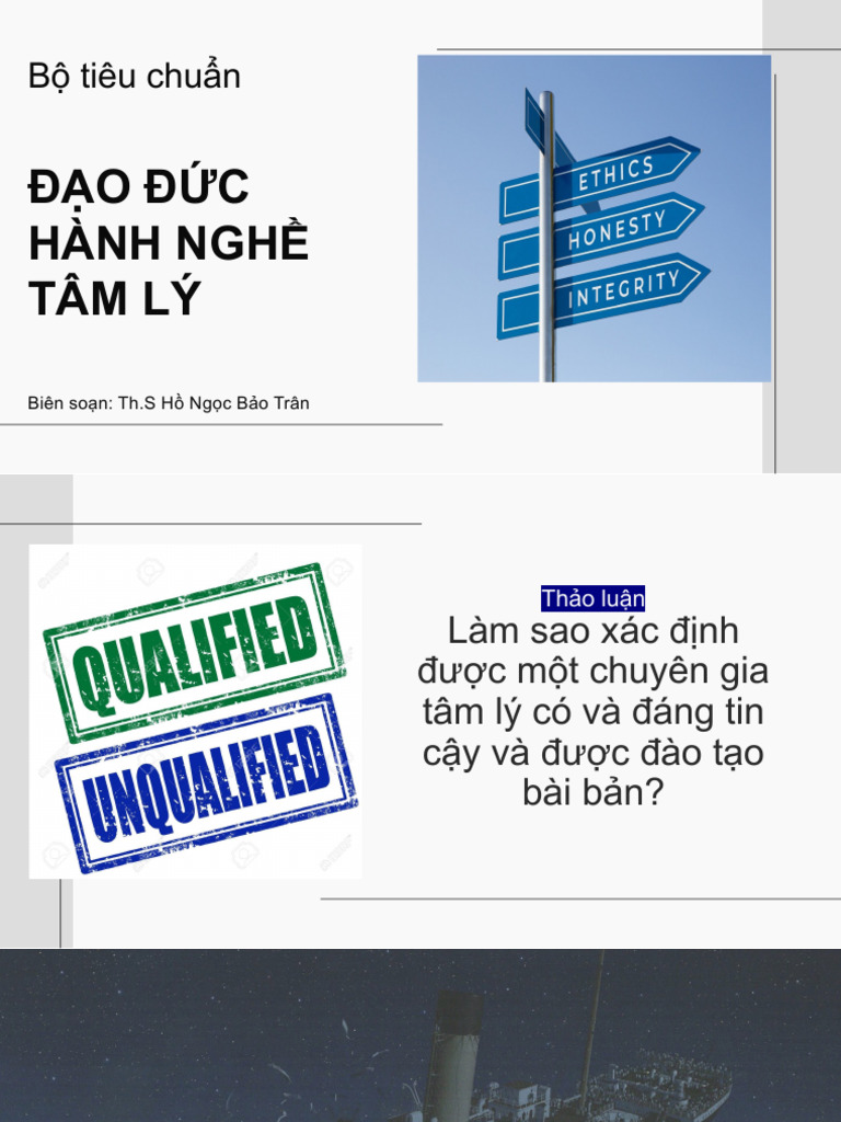 Dao Duc Hanh Nghe Tam Ly - Buoi 2 | PDF