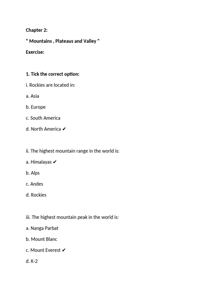 Chapter 2 Geography | PDF