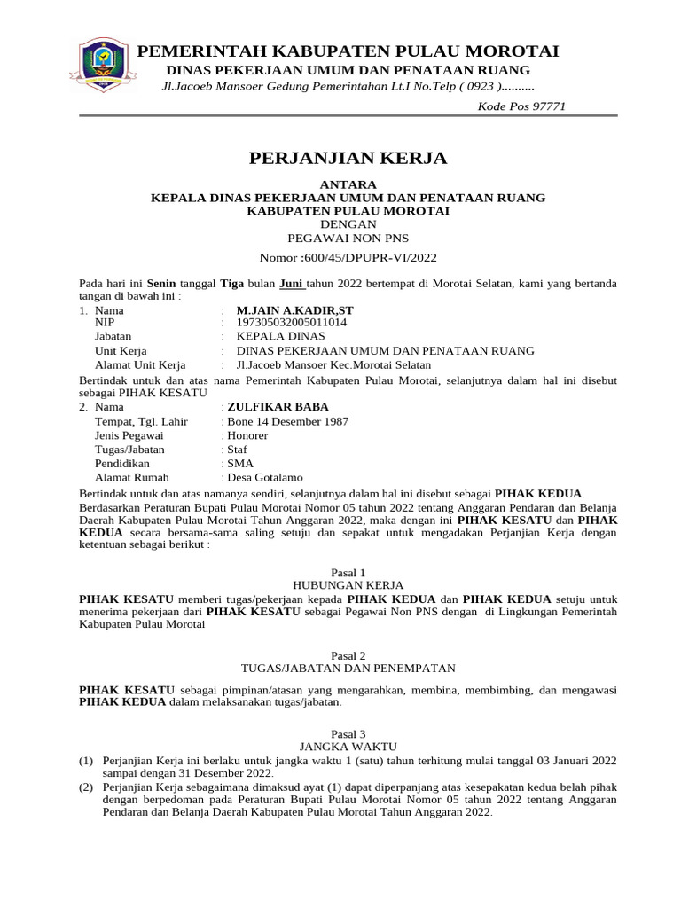 Contoh Format | PDF