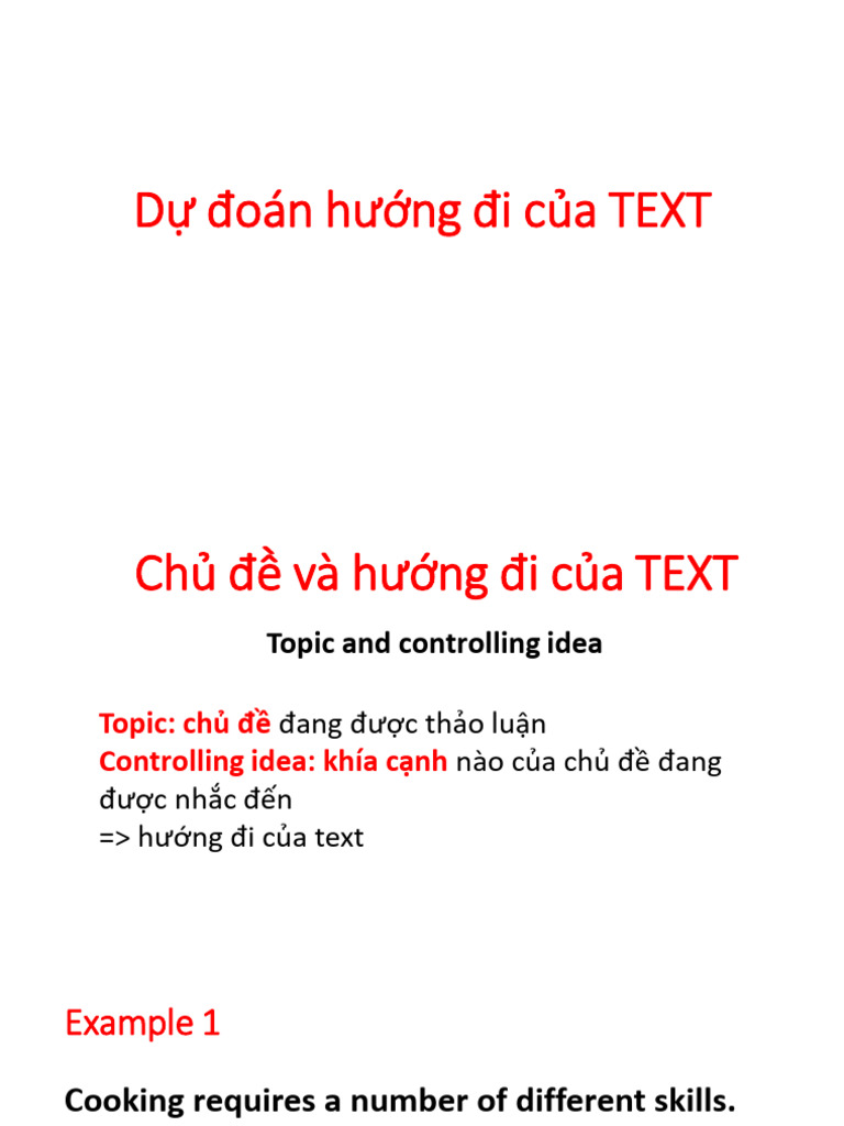 Du Doan Huong Di Cua Text | PDF | Food And Drink Preparation | Cooking