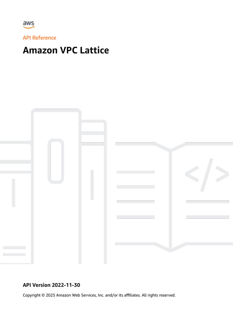 VPC Lattice API | PDF | Uniform Resource Identifier | Hypertext