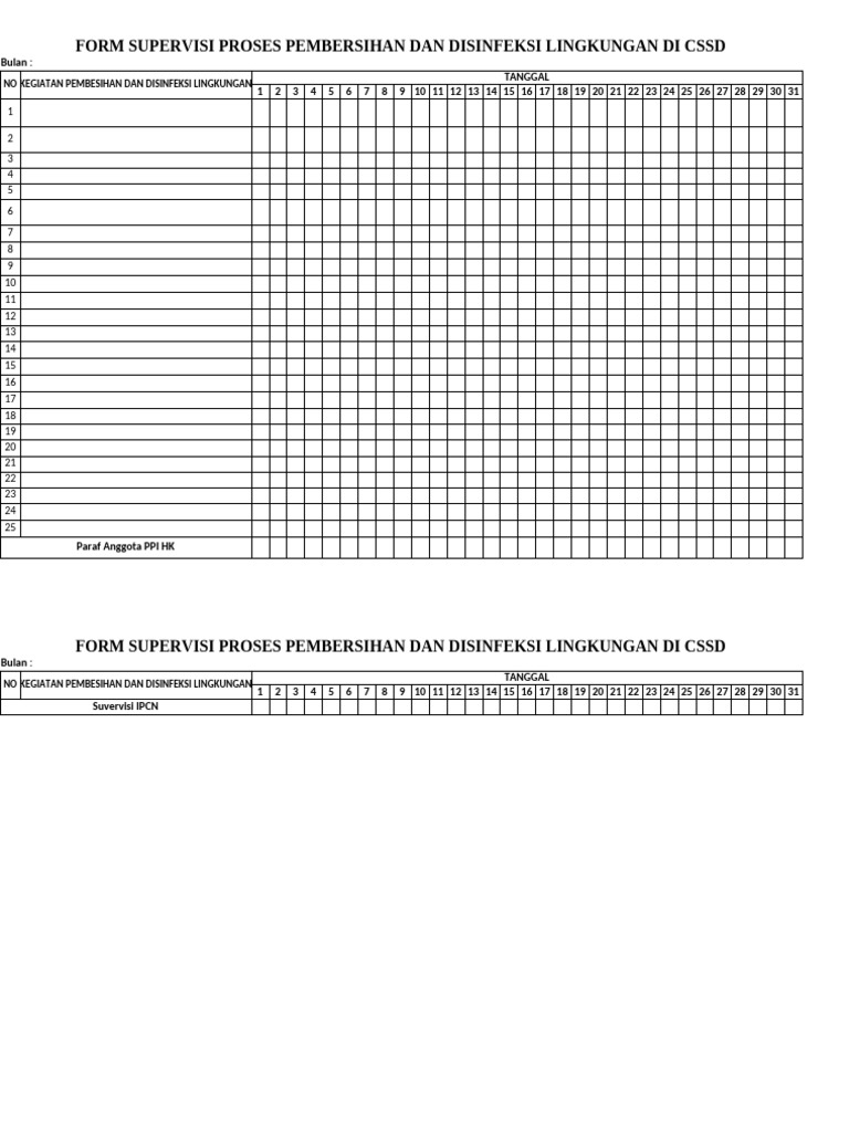 Supervisi Transfer Pasien Infeksi Airbone | PDF
