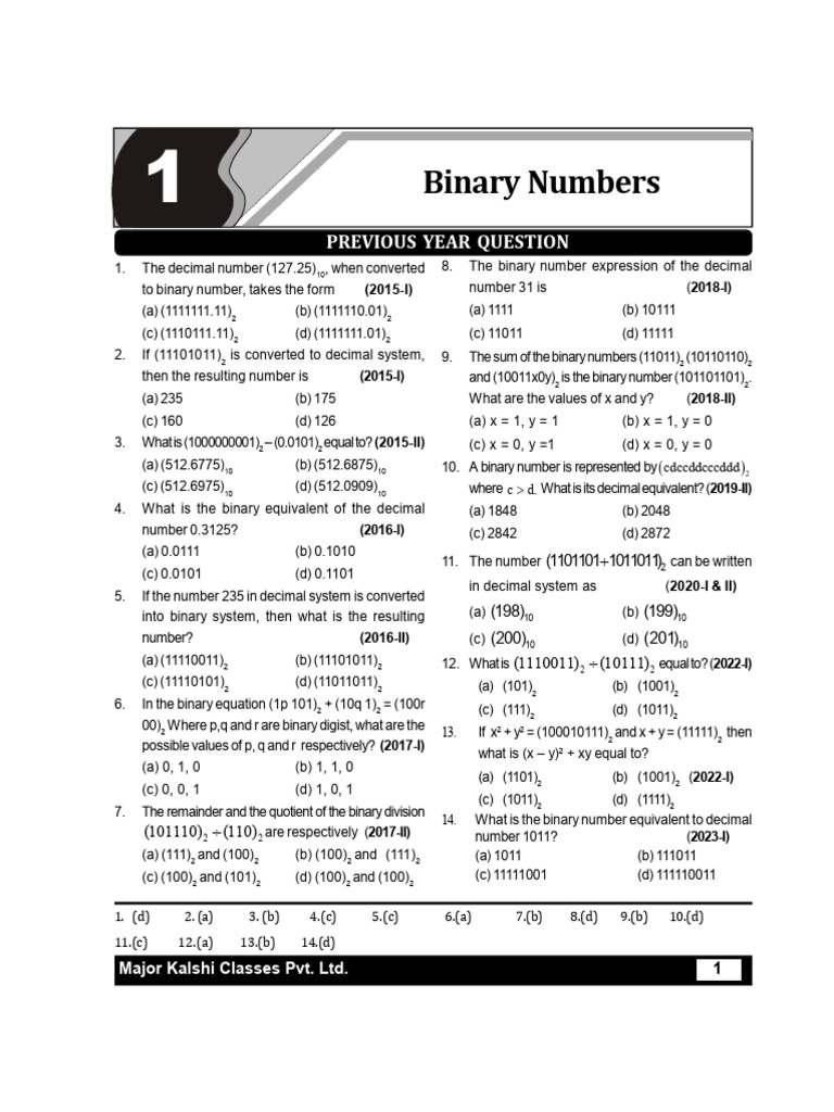 Maths Pyq Updated (2025 2) | PDF | Numbers | Mathematics
