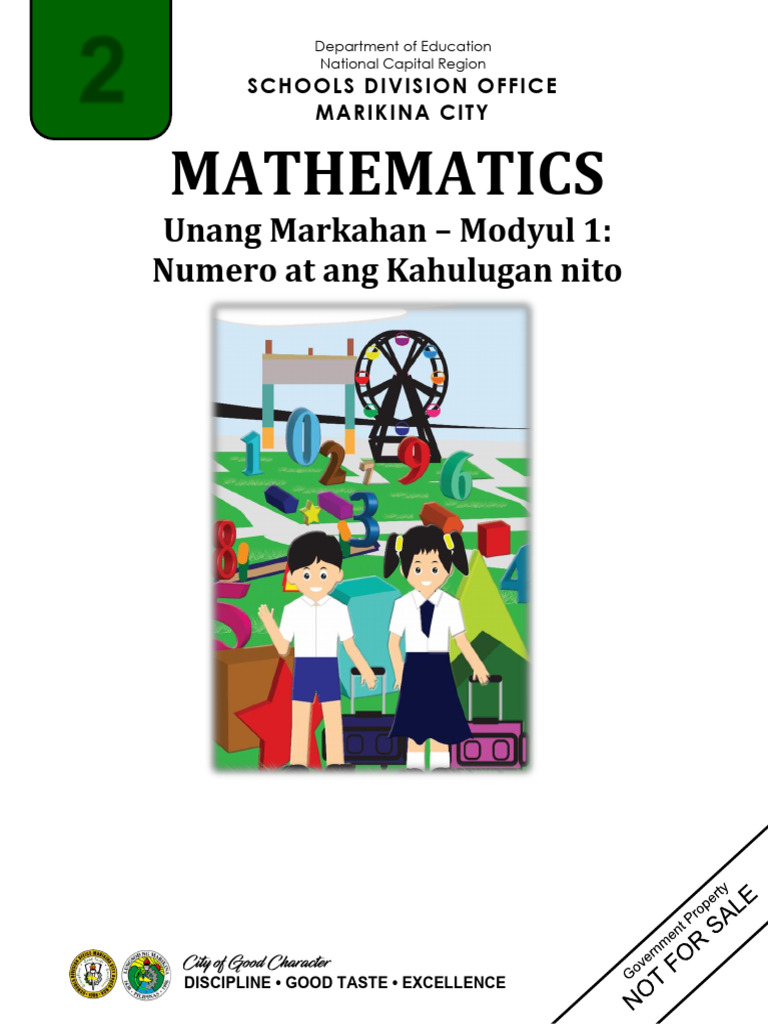 Math Gr2 Qtr1 Module 1 | PDF