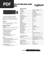 Logitech K520 Wireless Keyboard User Manual | PDF | Computer Keyboard ...