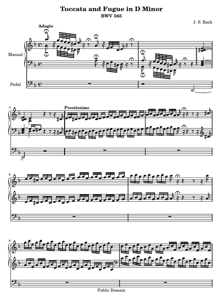 ToccataFugue-editada Editado | PDF