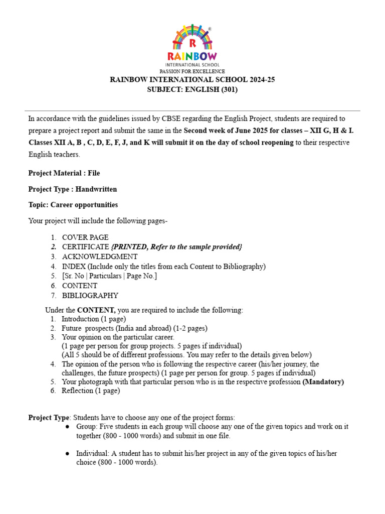 12 STD Project 2025-26 | PDF | Health Care