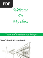 YDSE Derivation and Interference Patterns | PDF