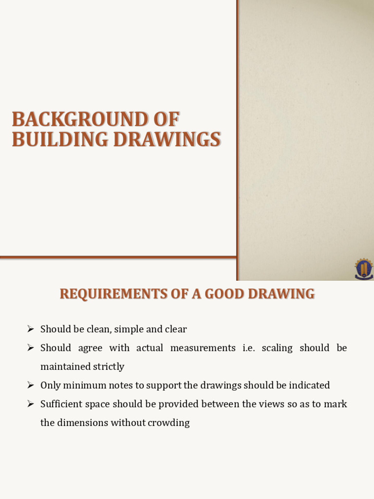 Building Drawing (Plan, Section, Elevation) | PDF | Building | Room