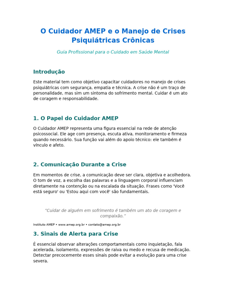 Ebook Cuidador AMEP Design Final | PDF | Empatia | Comunicação
