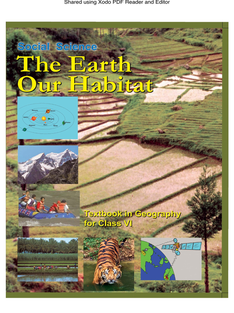 Geography Textbook for Class VI | PDF | Planets | Solar System