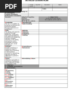 DepEd DLP Template SY 2025 2026 | PDF | Learning | Lesson Plan