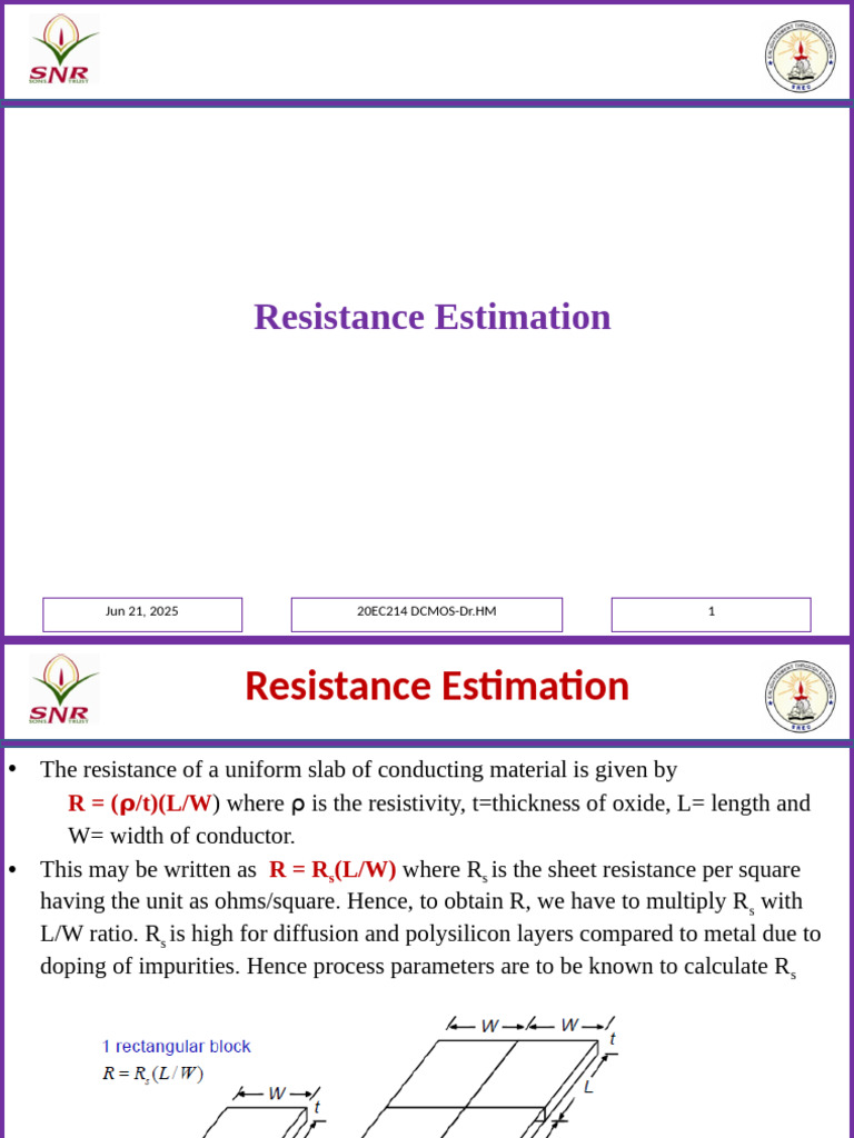 M1-3.Resistance and Capacitance Estimation (CV Characteristics) | PDF ...