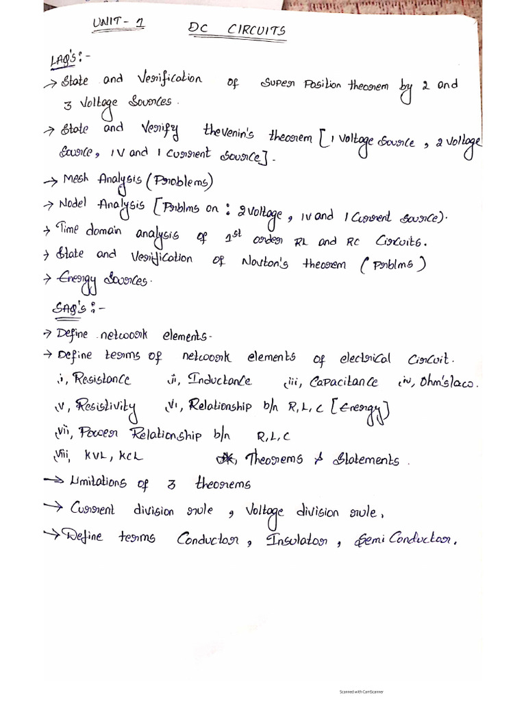 BEE Important Qns | PDF