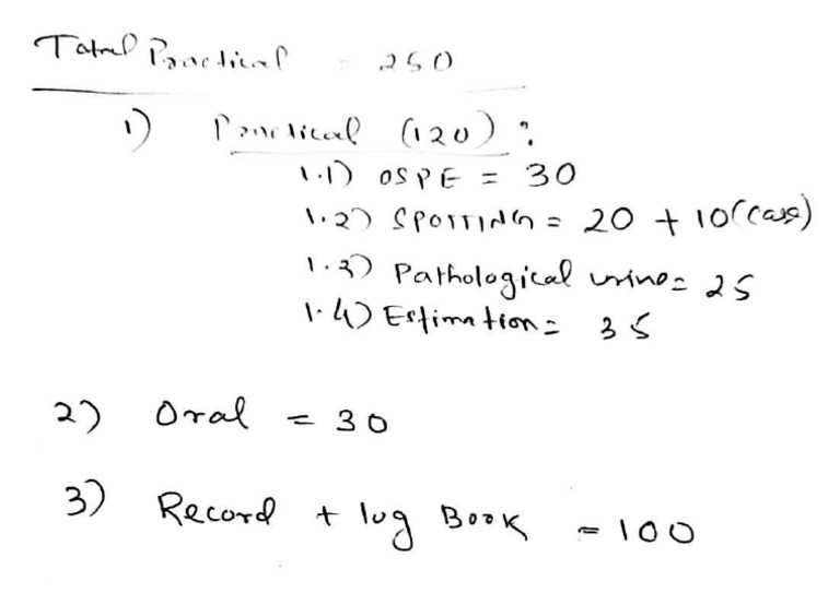 Practical Mark Distribution | PDF