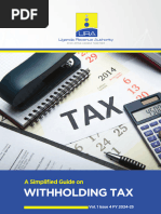 Types of Payment and Withholding Tax (WHT) Rates | PDF | Public Finance ...