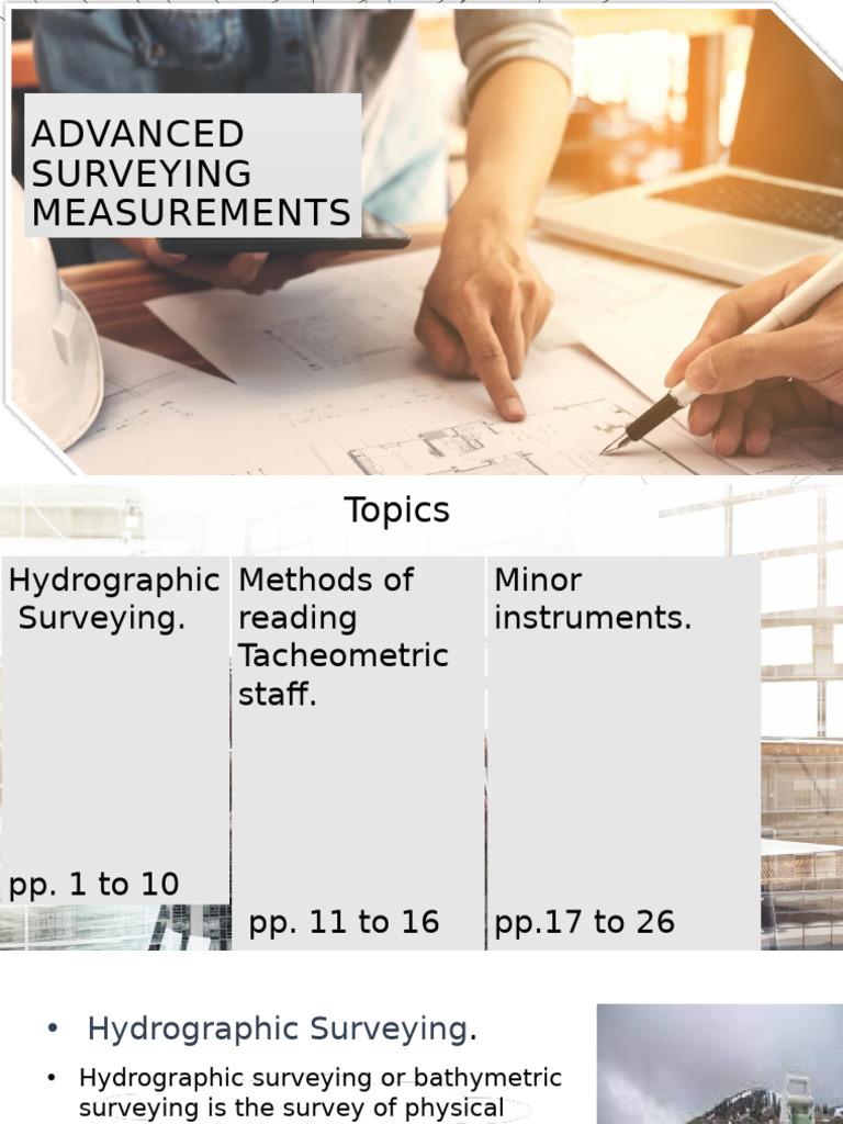 Advanced Surveying Measurements 4th Sem | PDF | Hydrography | Surveying