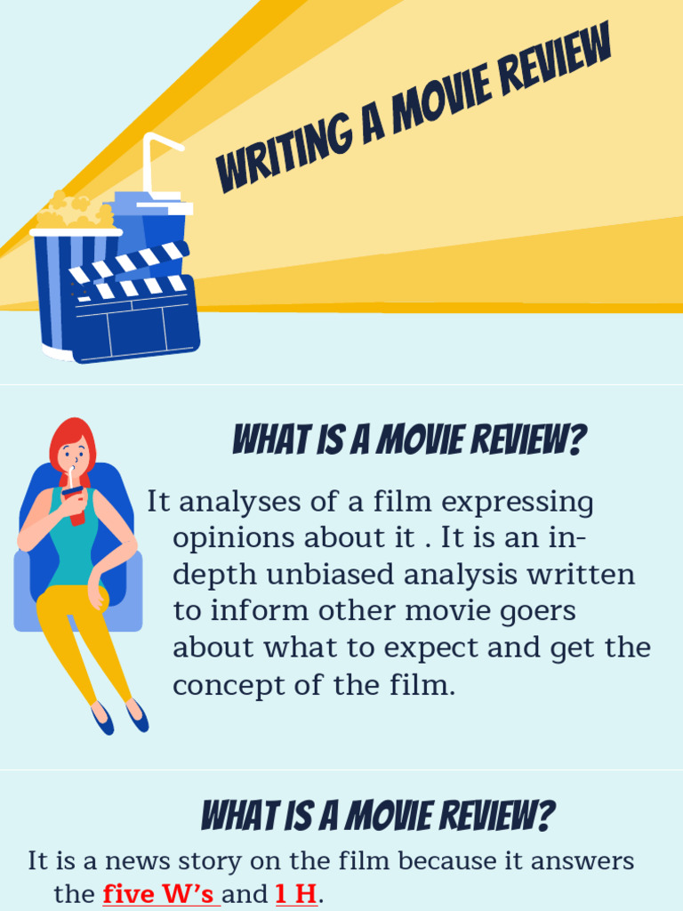 Steps to Write a Movie Review | PDF