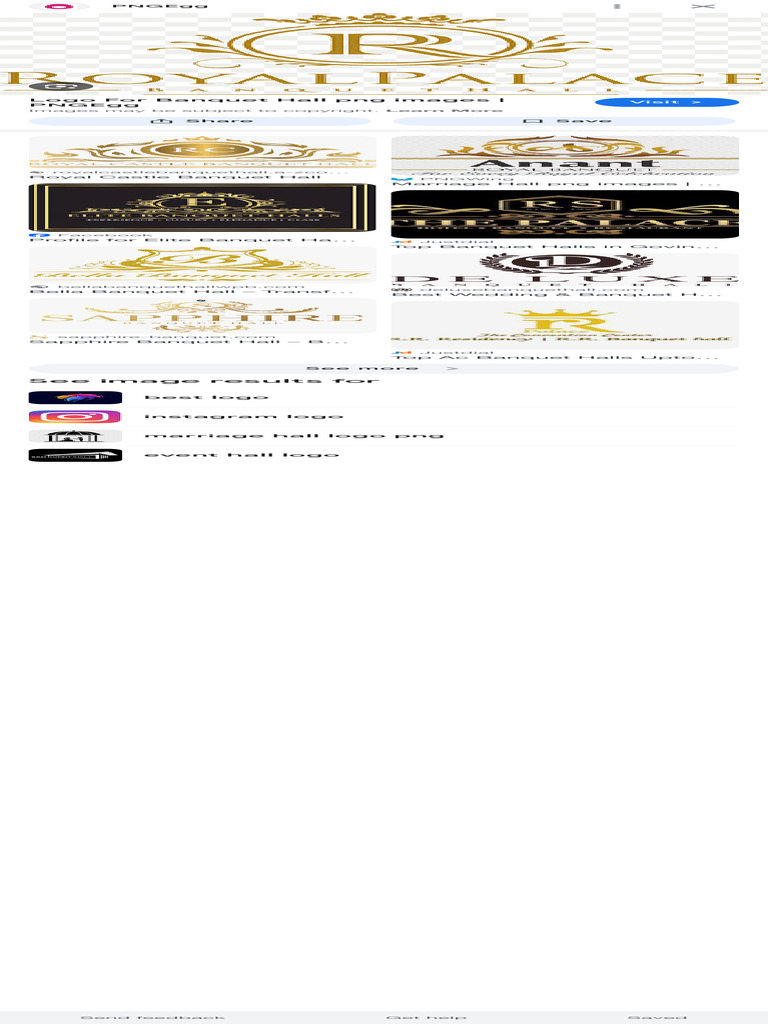 Marriage Hall Logo PNG Resources | PDF