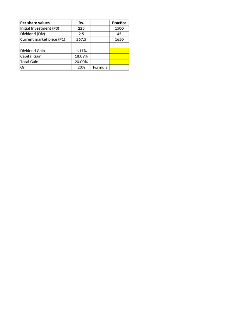 Analyzing Investment Returns and Risks | PDF | Standard Deviation ...