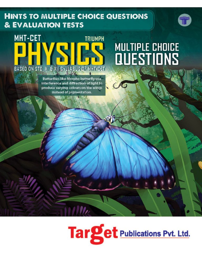 Mht Cet Physics | PDF
