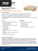 Kaowool S and Kaowool SZR Blankets Product Data Sheet | PDF | Thermal ...