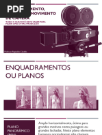 Enquadramentos e Planos Cinematográficos | PDF | Câmera | Fotografia ...