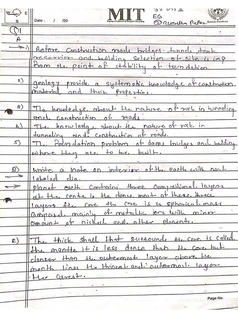 EG Question Paper | PDF