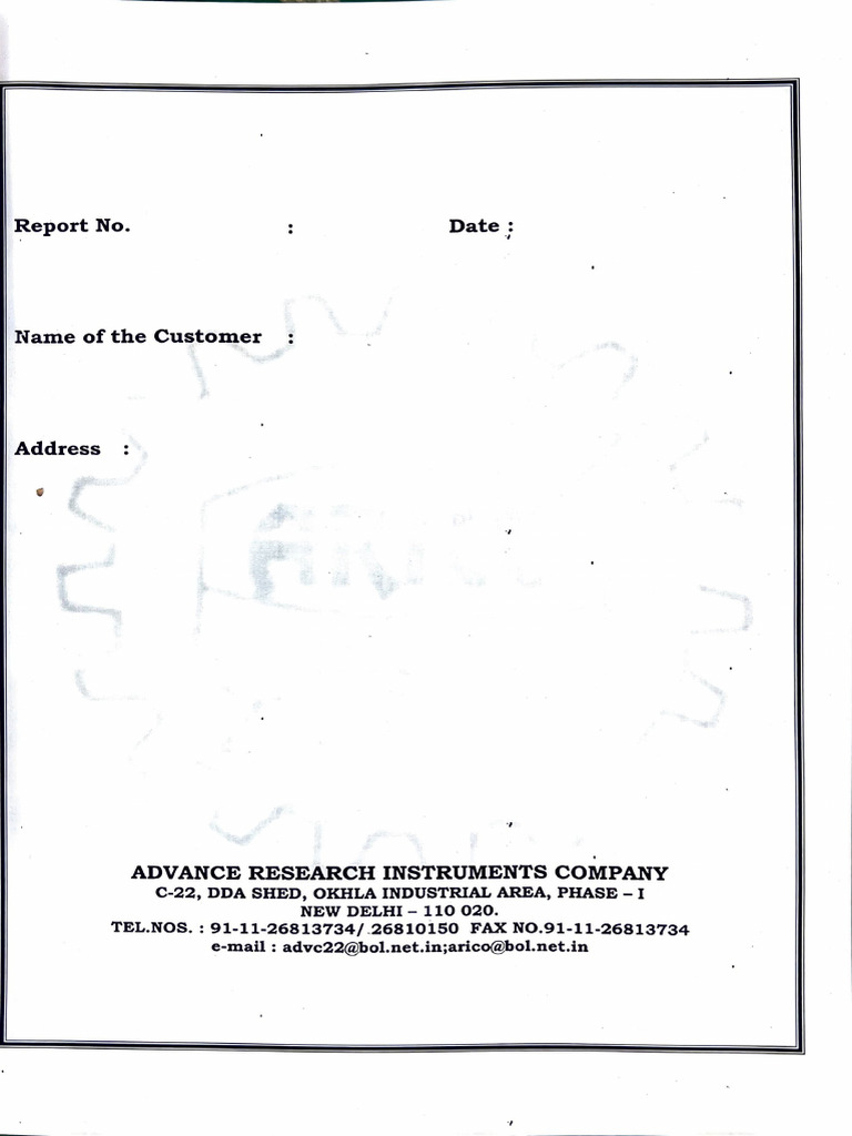 Advance Polarimeter PA-1R | PDF