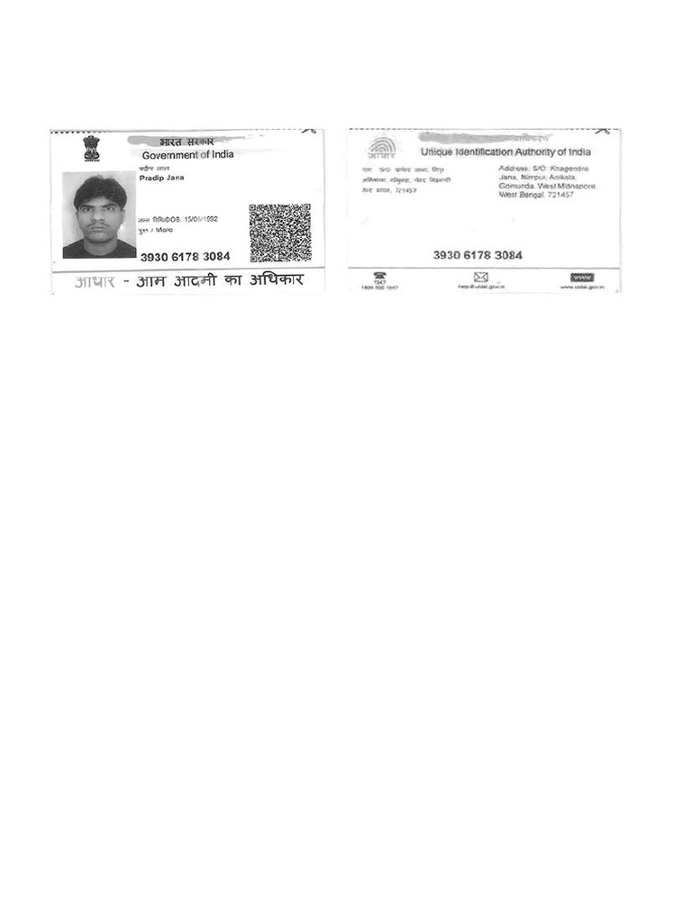 Adhar Card | PDF