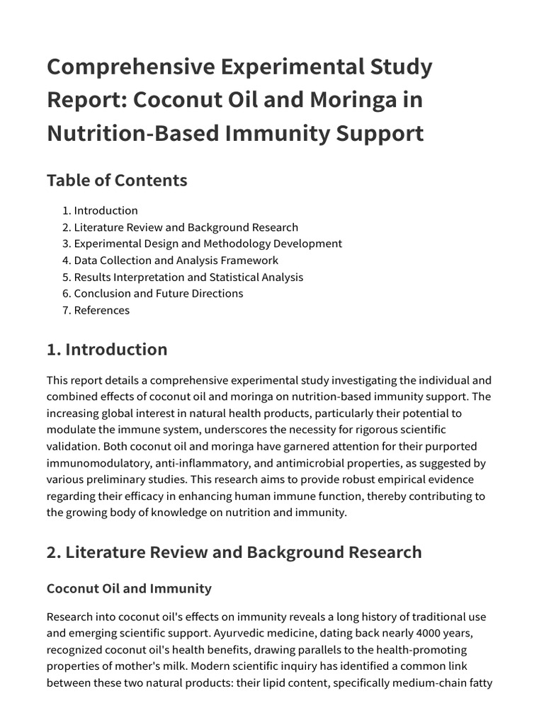 Comprehensive Study Report | PDF | Statistics | Autoimmune Disease