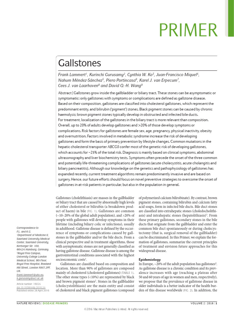 NRDP 201624 | PDF | Gallbladder | Bile