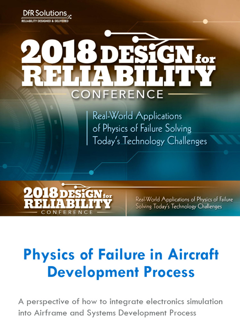 Physics of Failure in Aircraft Development Process | PDF | Reliability ...