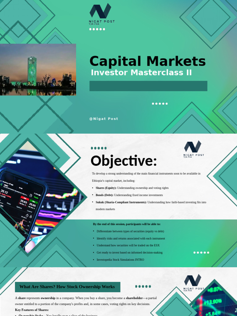 Capital Mkts Session 2 | PDF | Bonds (Finance) | Dividend
