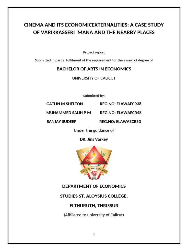 Project CHAPTERS Full (GSS) | PDF | Tourism | Soft Power