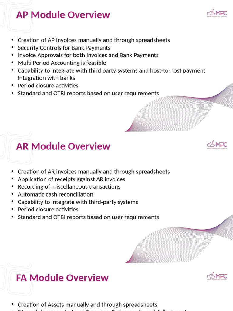 PIL - Oracle Fusion Expense Travel Integration Demo 1 | PDF