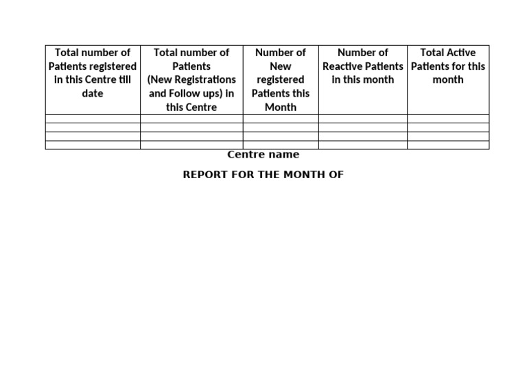 Patient Details Format (Proposed) | PDF