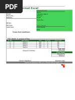 Bill Book Format Template in Word | PDF