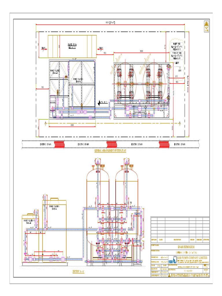 06 - General Arrangement of Piping Plan | PDF