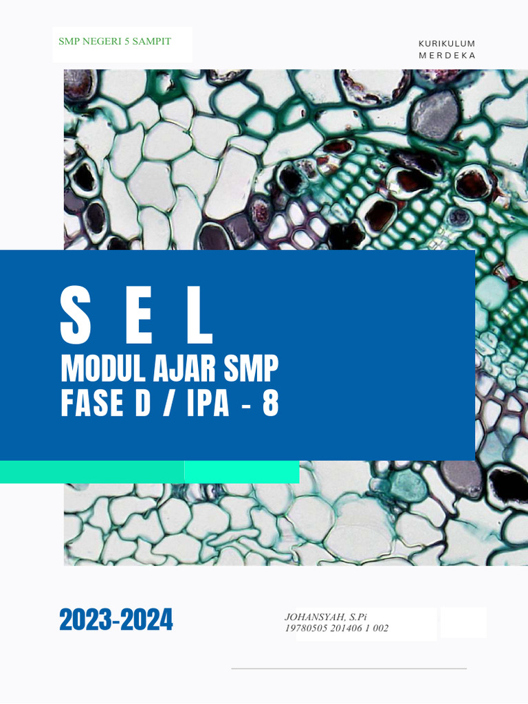 Modul Ajar IPA Kelas VIII: Sel dan Mikroskop | PDF