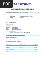 MSDS - FPT Range Floor Paint (Plascon) | PDF | Paint | Hazards