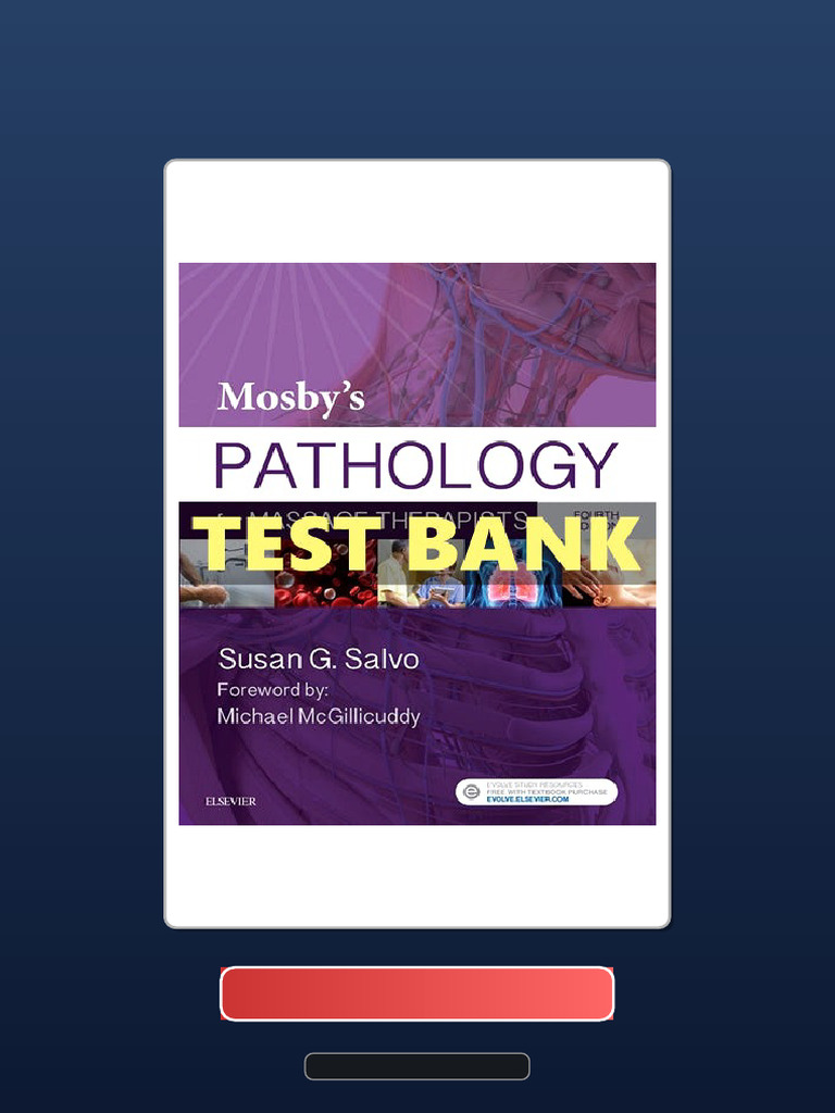 Full Chapter of Mosbys Pathology For Massage Therapists 4 Ed Salvo ...