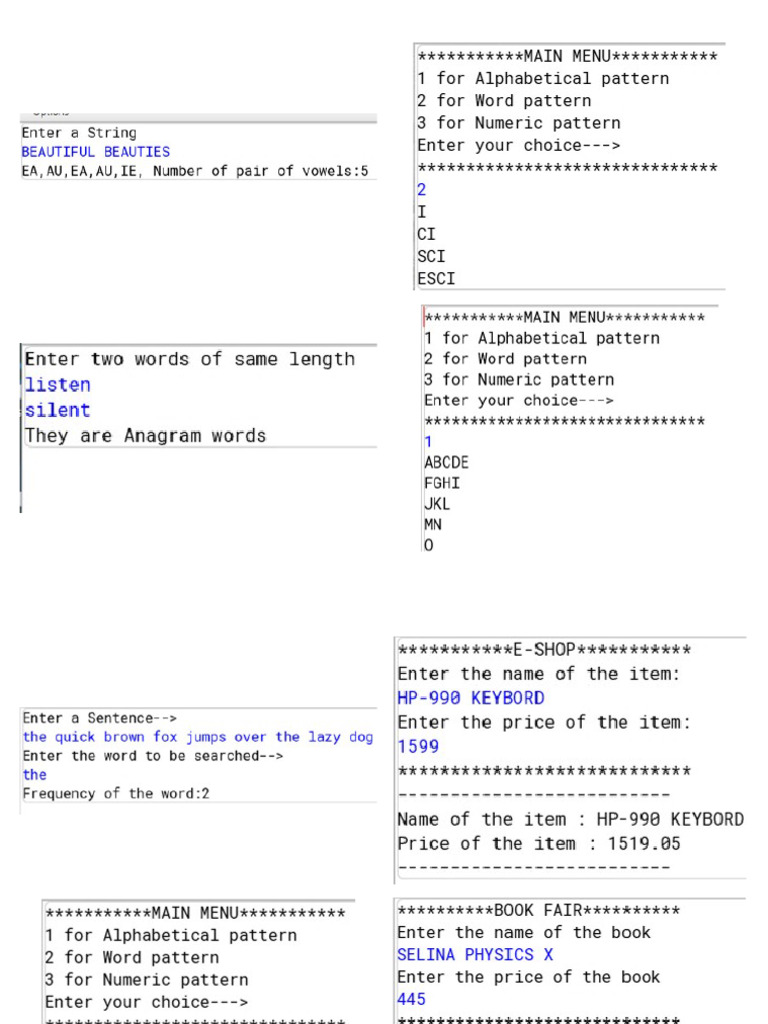 Computer Outputs | PDF