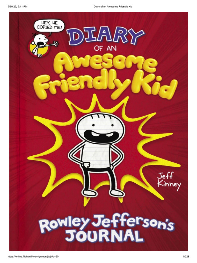 Awesome Friendly Kid Diary | PDF