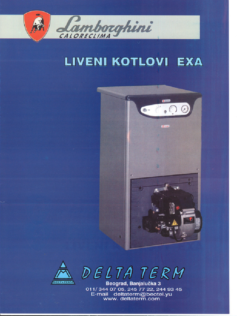 Lamborghini - EXA Kotlovi (SRB) | PDF